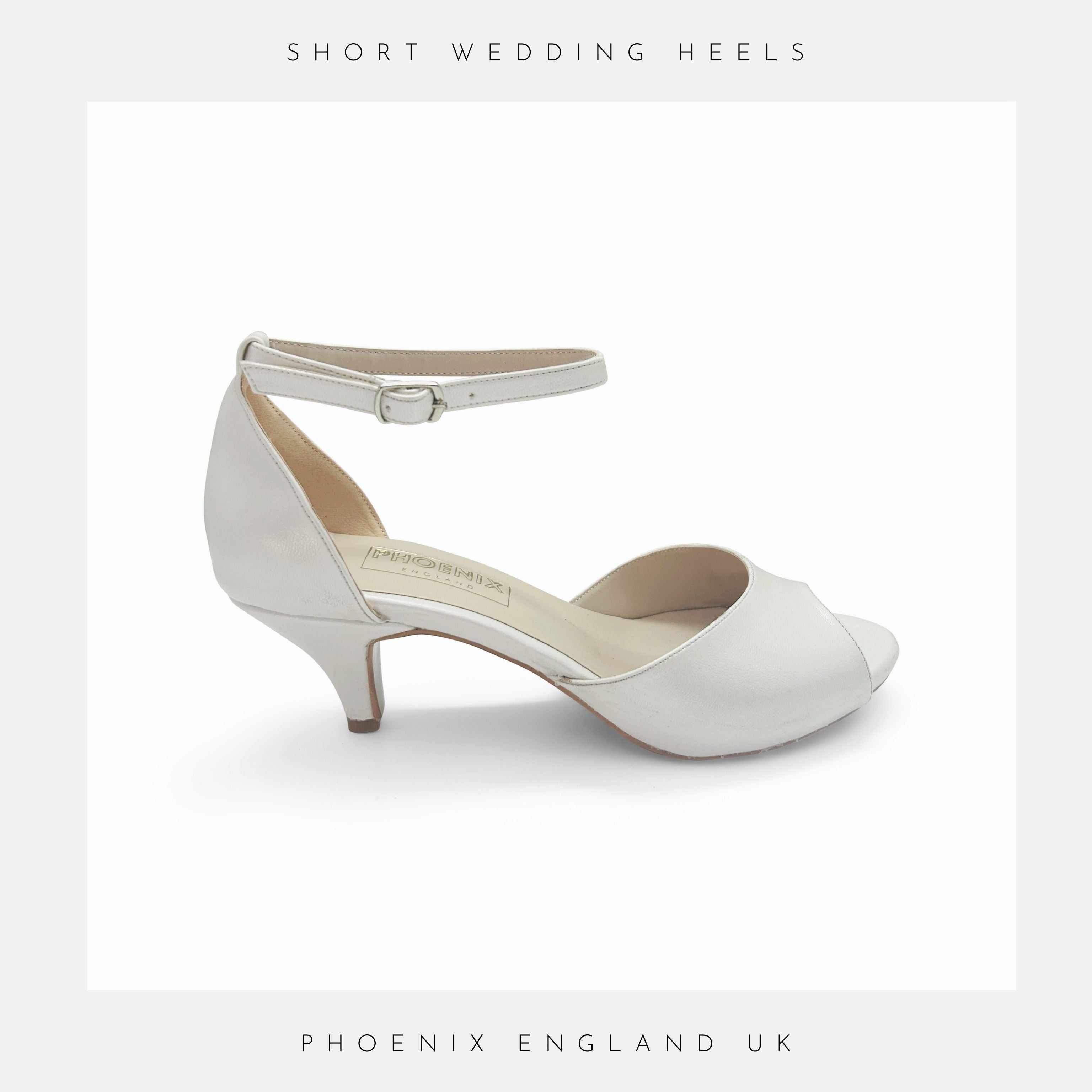 Short Wedding Heels – Phoenix England