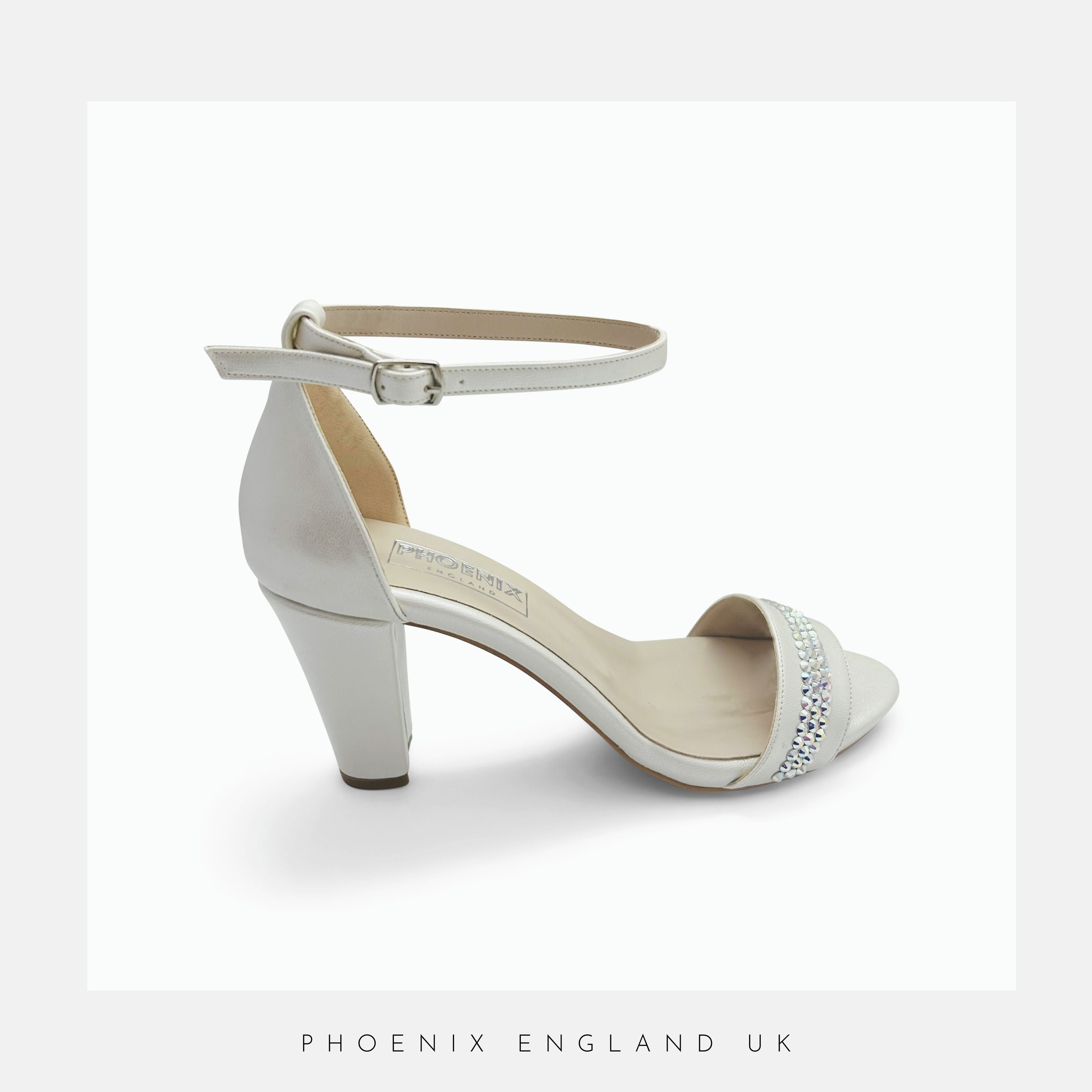 Thick Heel Wedding Shoes – Phoenix England